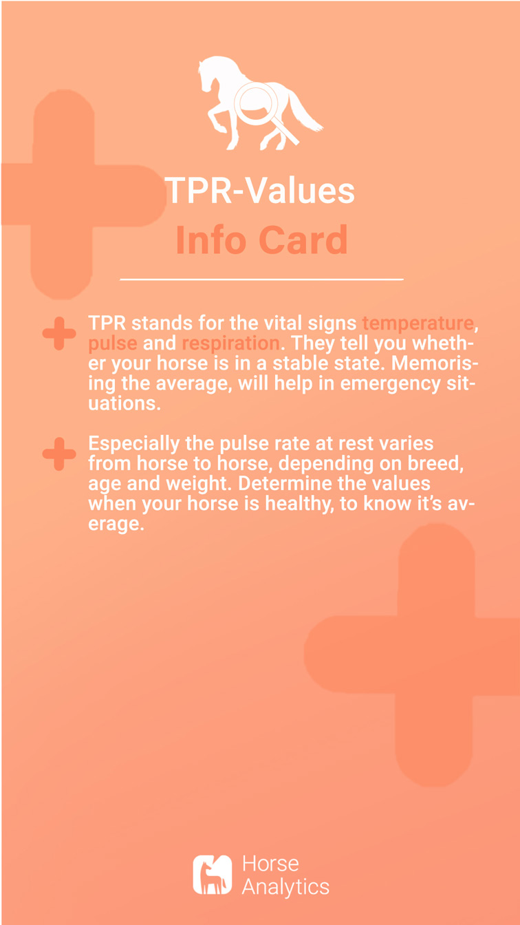 Info card: TPR values – horseanalytics.com